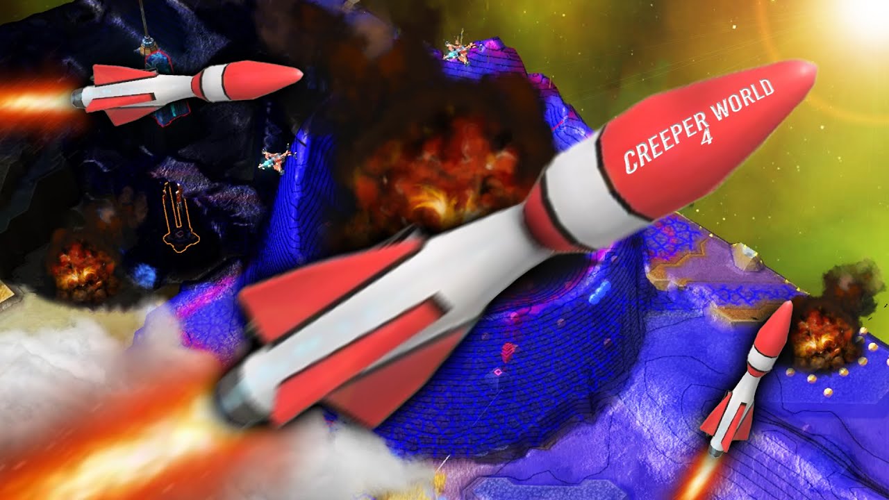 NUKE THEM FROM ORBIT! - CREEPER WORLD 4 - YouTube