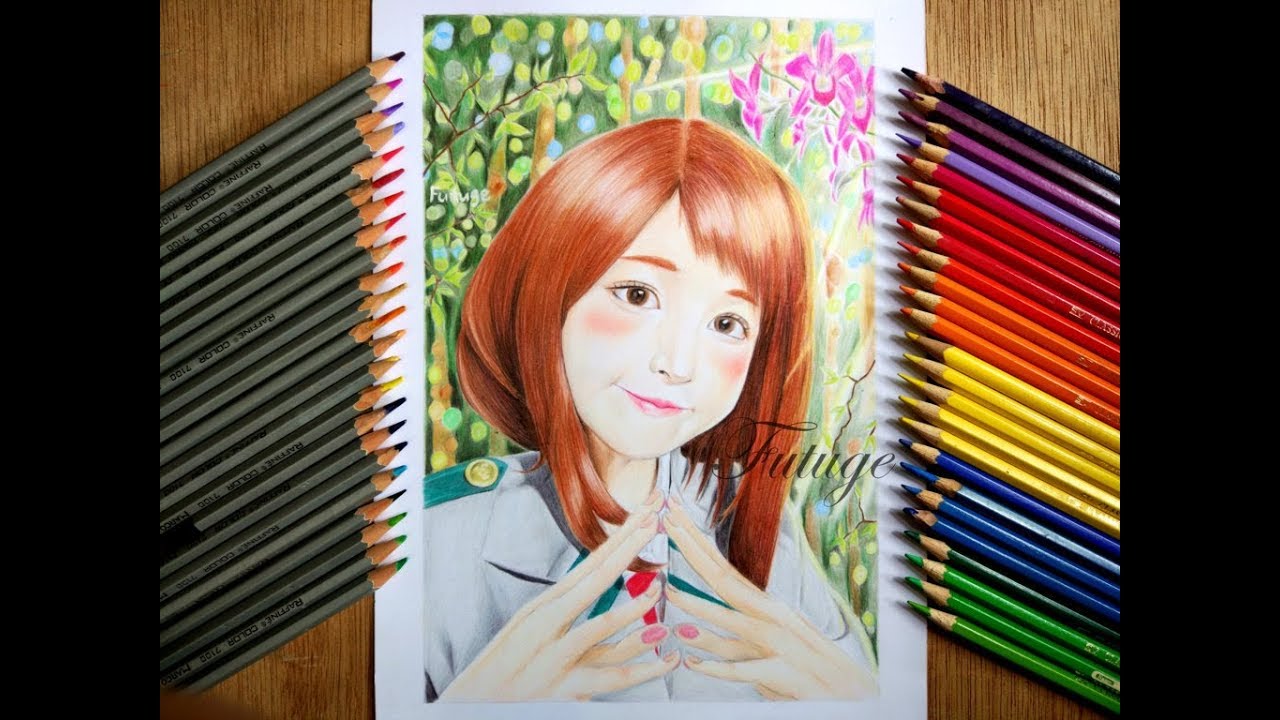 〘Drawing〙Realistic Uraraka Ochako『 My Hero Academia / 僕のヒーローアカデミア ...