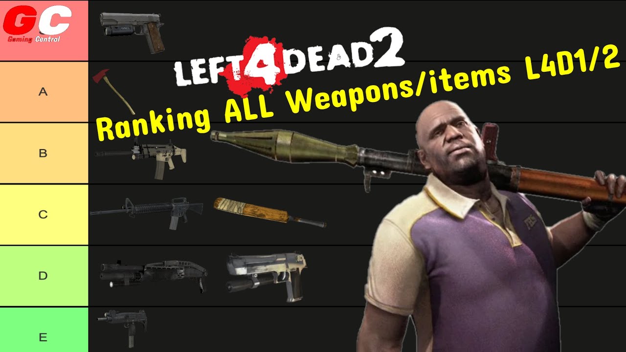 Rating All L4D2 WEAPONS/ITEMS - YouTube
