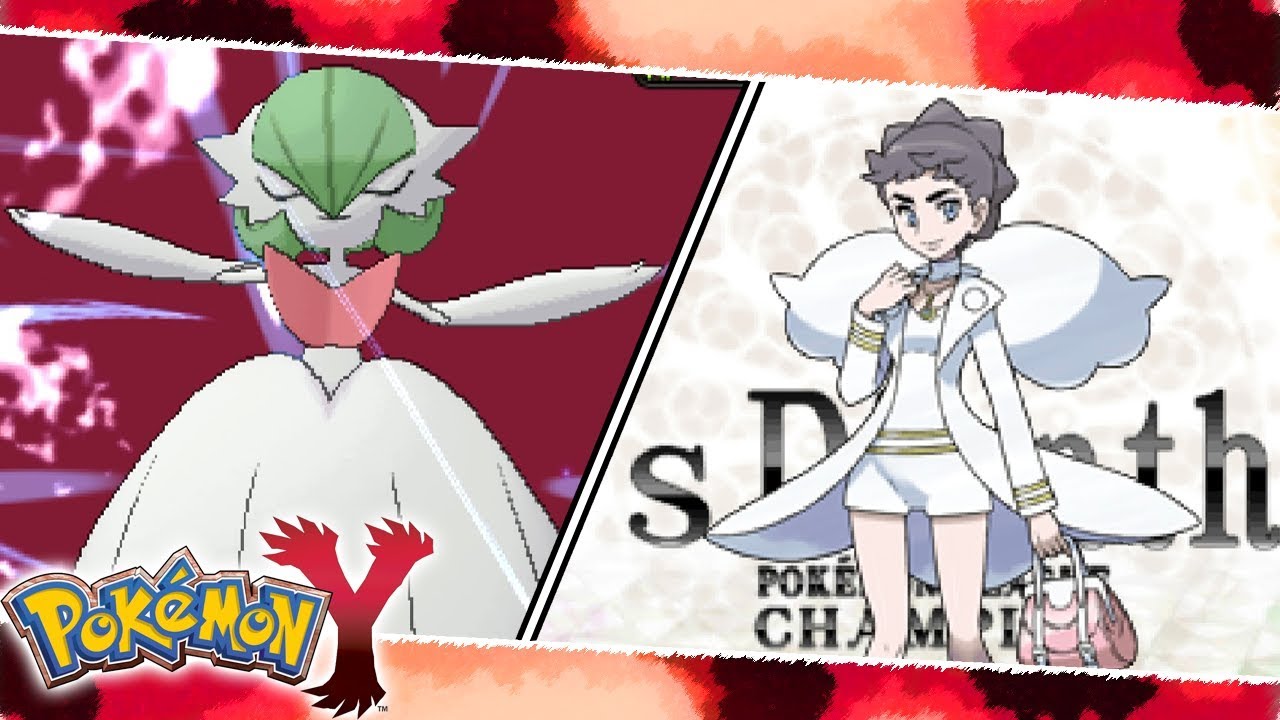 Champion Diantha | Pokemon X/Y - YouTube