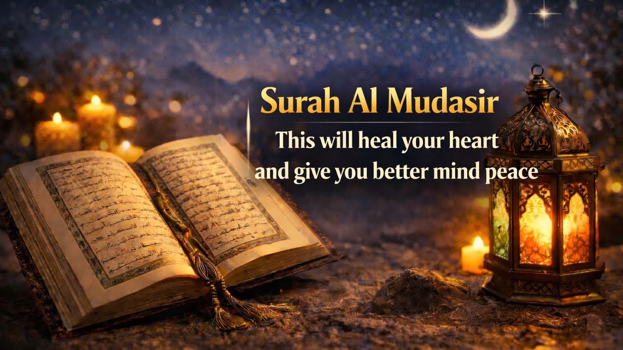 Surah Al-Muddathir | Peaceful & Emotional Quran Recitation for Inner ...