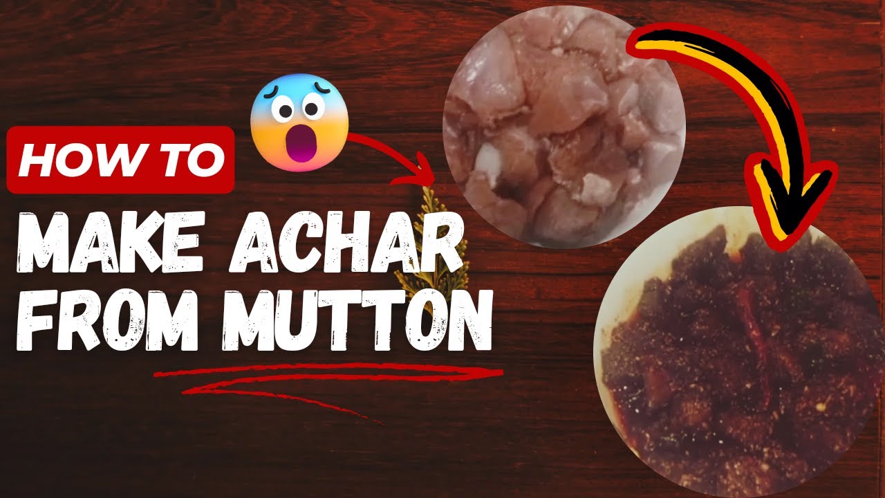 Hyderabadi Ghosht Ka Achar | Mutton Pickle Recipe | Bakra Eid Special ...