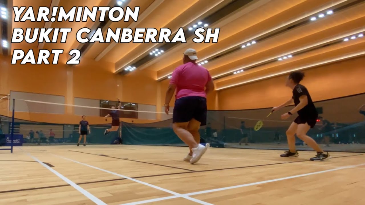 Badminton Doubles at Bukit Canberra Sports Hall 29 Oct 2023 (Part 2 ...