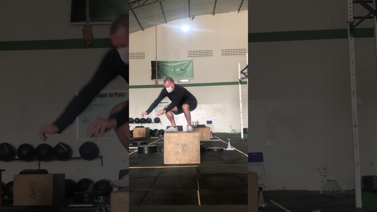 Burpee Box Jump Over and Step Over - YouTube