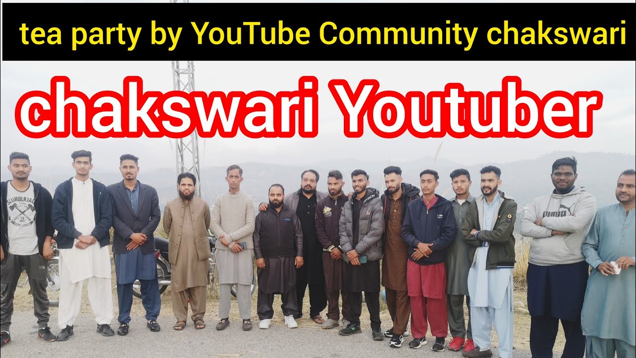 tea party by YouTube Community chakswari and all chakswari Youtuber new ...