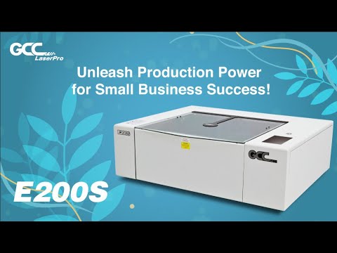 GCC LaserPro---Benefits of E200S Desktop Laser Engraver - YouTube