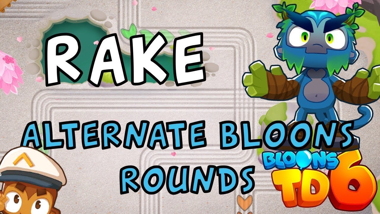 Bloons TD 6 | Rake Alternate Bloons Rounds | No Powers | Guide ...