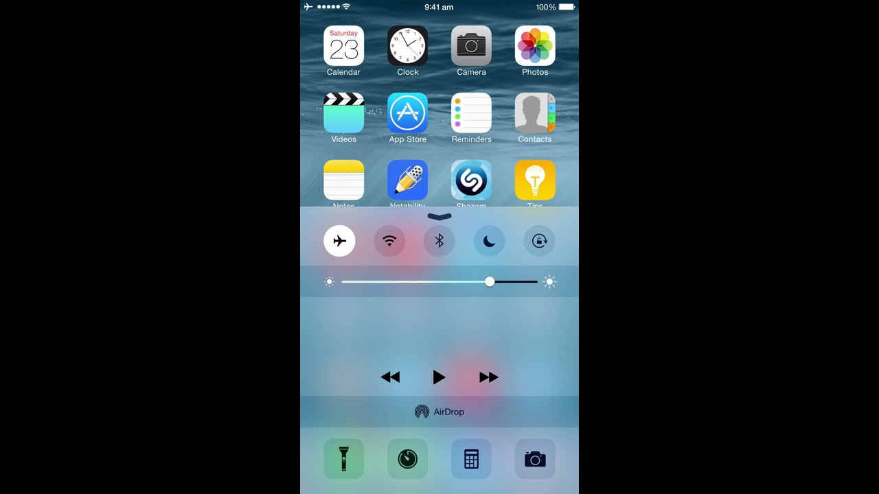 Control Center in iOS explained - YouTube