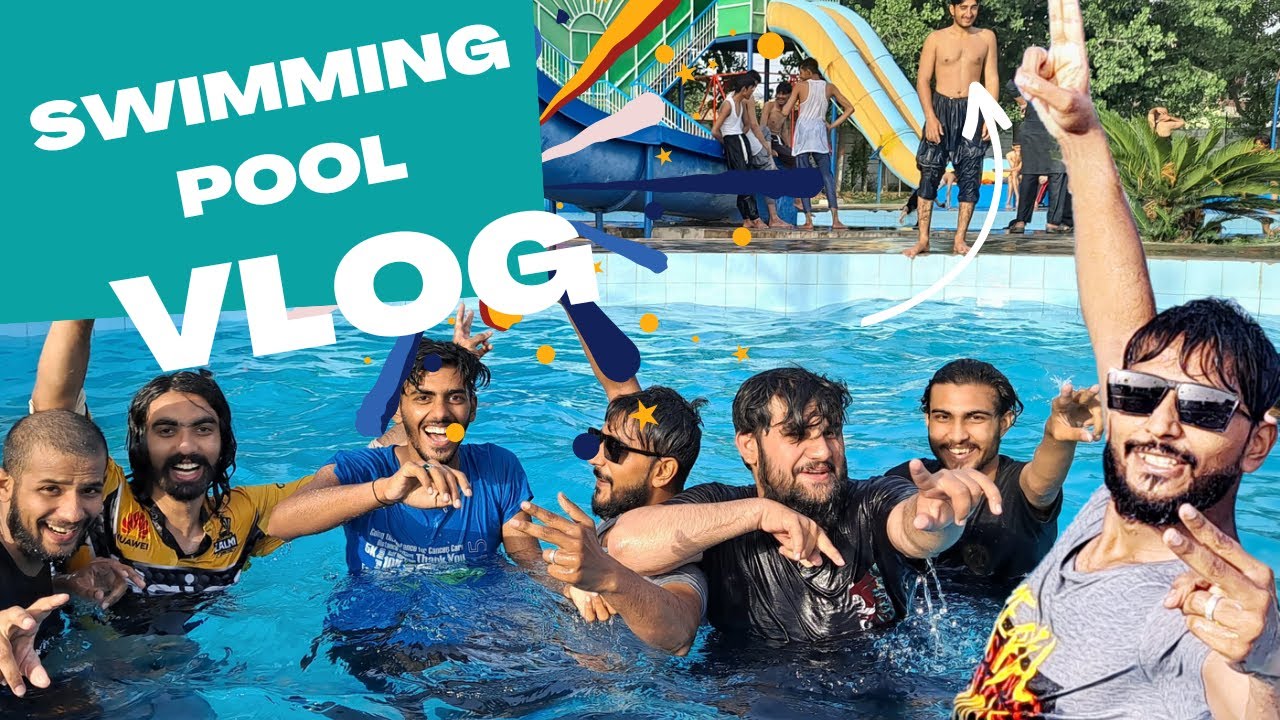 Water Park Vlog | WWE In Swimming Pool | Pool Mei Larai | Swimming Pool ...