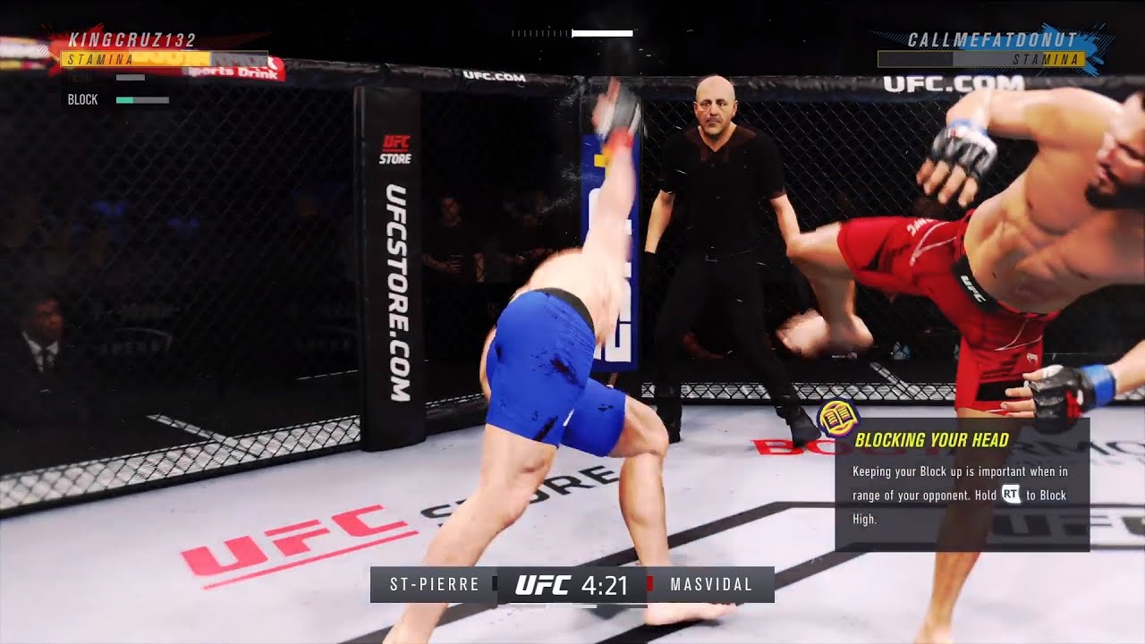 UFC 4 | Street Jesus Kills Chump Who Fake Glove Touch - YouTube