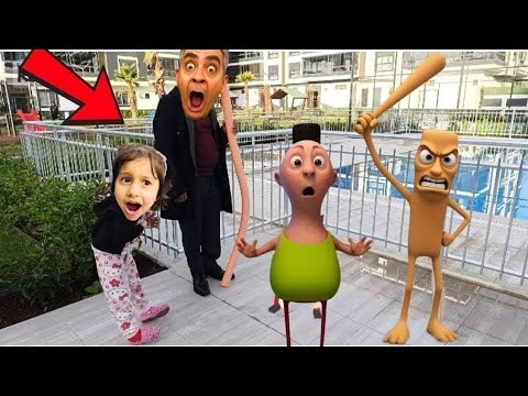 MELİSA HAMOOD HABİBİ HAVUZA DÜŞTÜ 😱