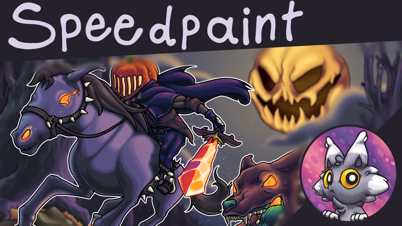 Pumpkin Moon Speedpaint - Terraria's Labor of Hallow's Eve Halloween ...