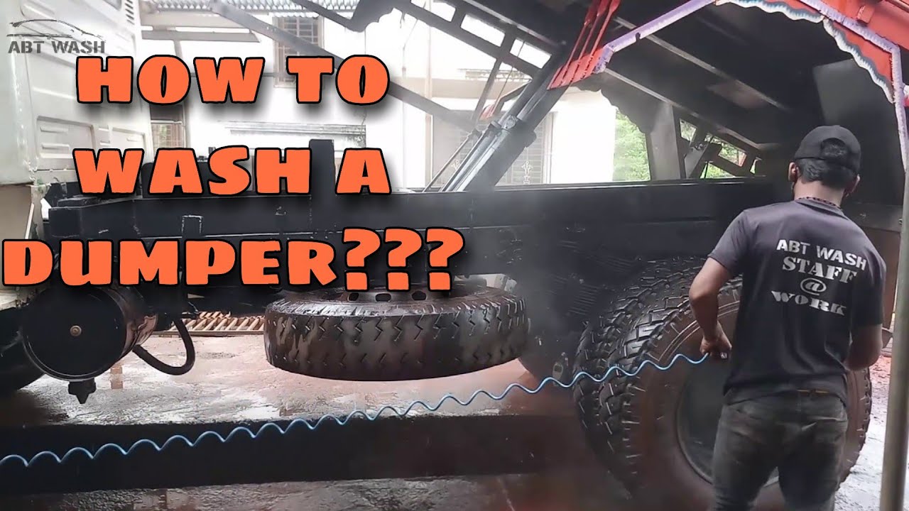 How To Wash A Dumper ? - YouTube