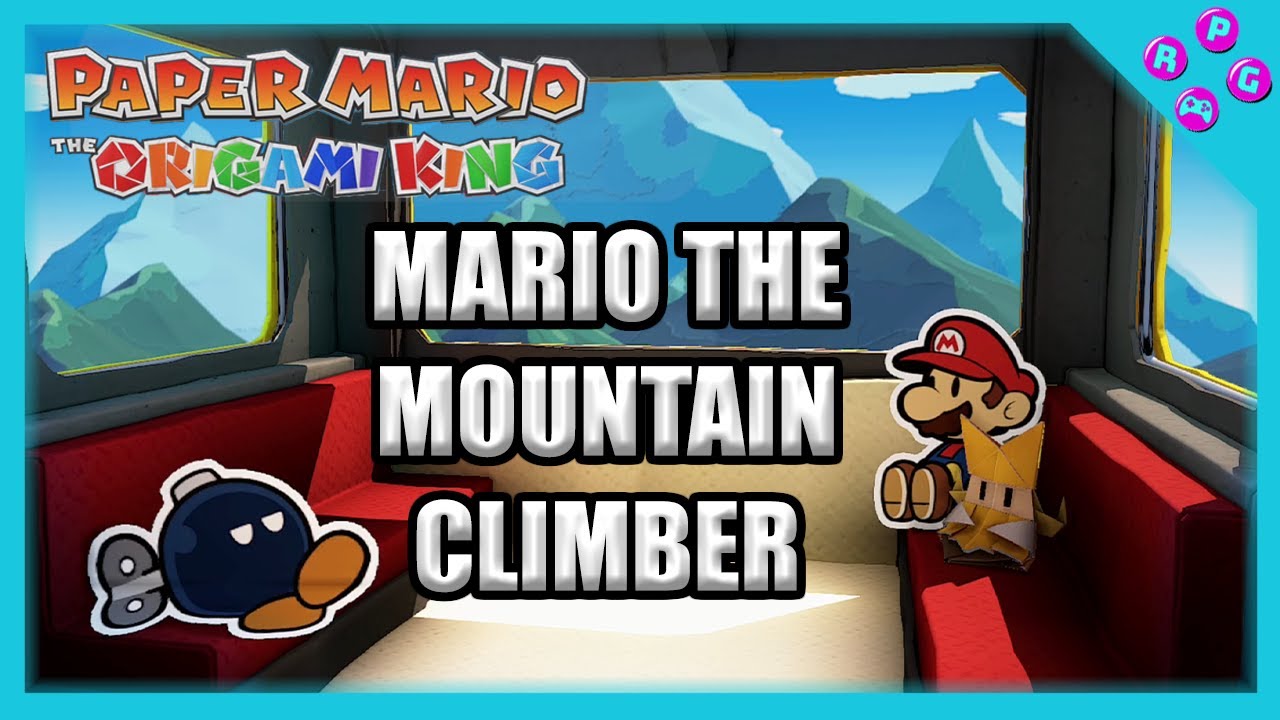 Climbing Autumn Mountain - Paper Mario The Origami King Ep 8 - YouTube