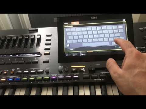 KORG PA5X DİSK MENÜDEN SET YEDEKLEME  ( SET SAVE ) NASUIL YAPILIR