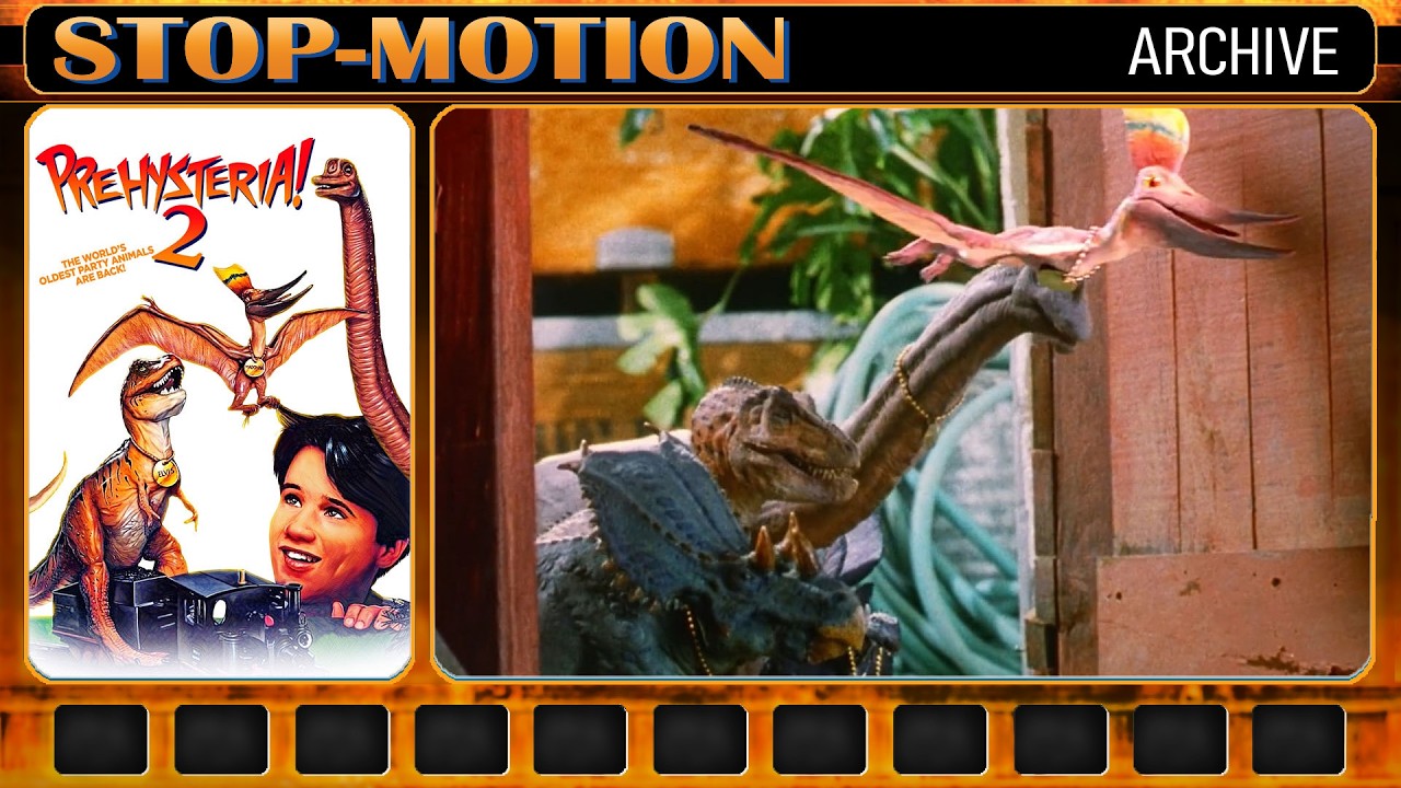 Prehysteria! 2 (1994) Stop-Motion shots - YouTube