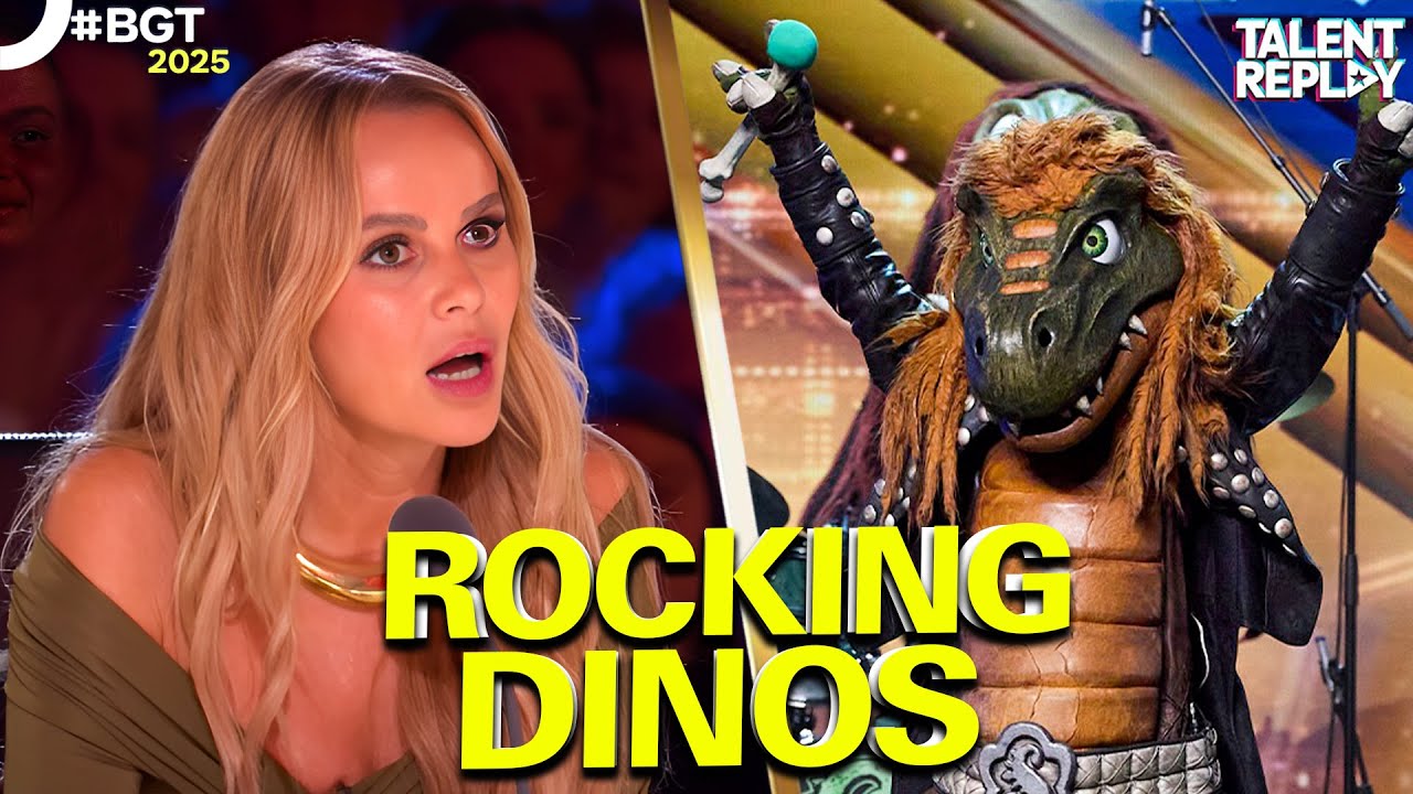 Prehistoric Power: Heavysaurus Shines with 'We Will Rock You' | BGT ...
