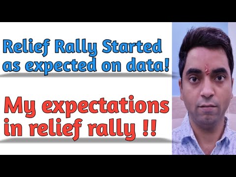 Relief rally Started As expected But Delayed By one day !! My Levels In ...