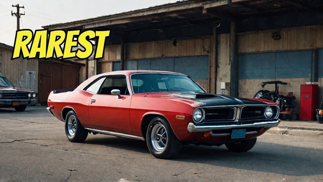 20 Rarest American Muscle Cars : A Powerhouse Countdown - YouTube