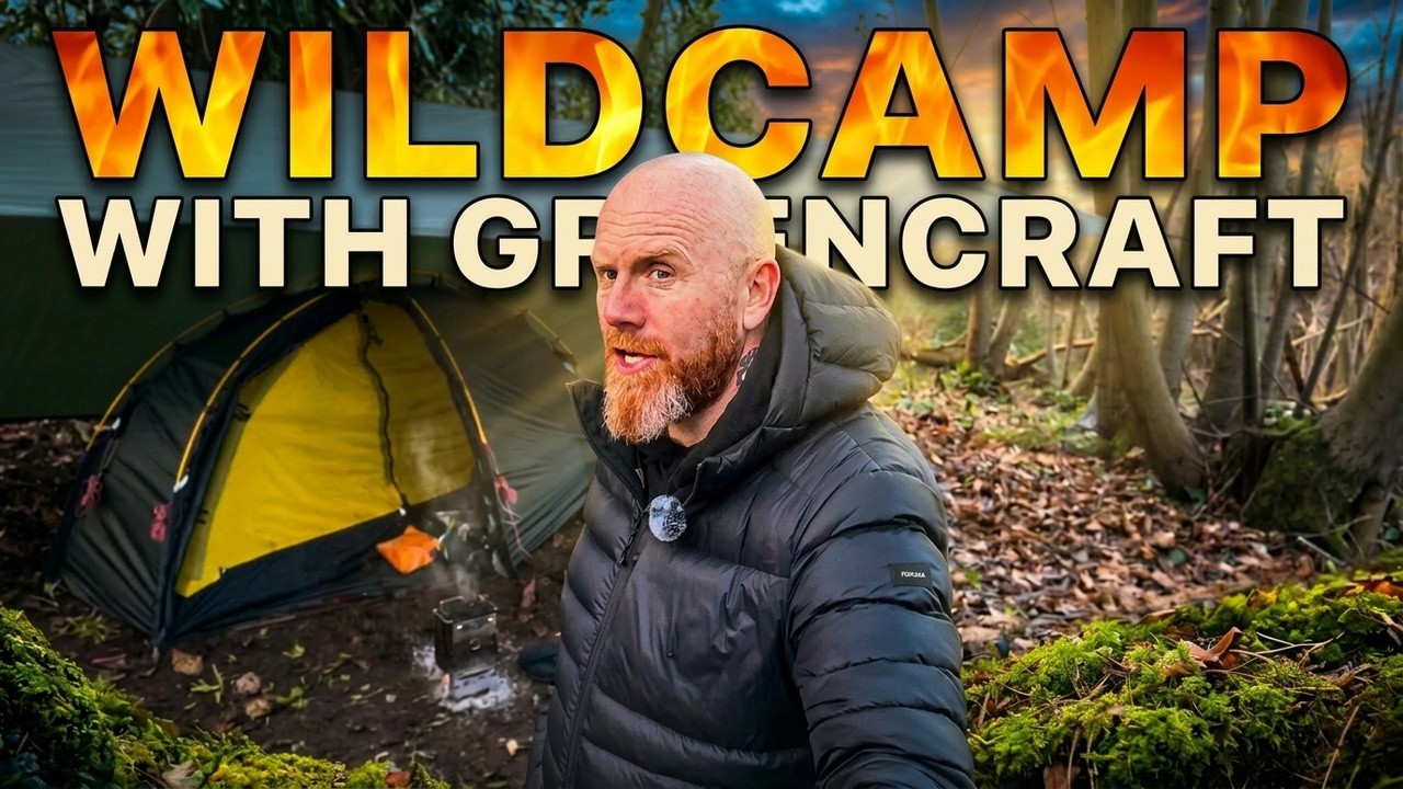 Woodland Wild Camp with BUSHCRAFT EXPERT Greencraft! - YouTube