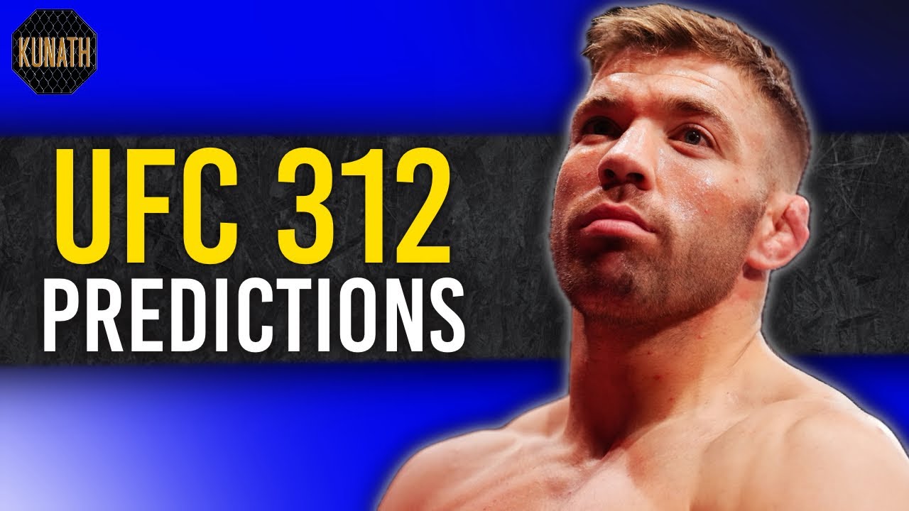 UFC 312 PREDICTIONS | UFC 312 FULL CARD BREAKDOWN - YouTube
