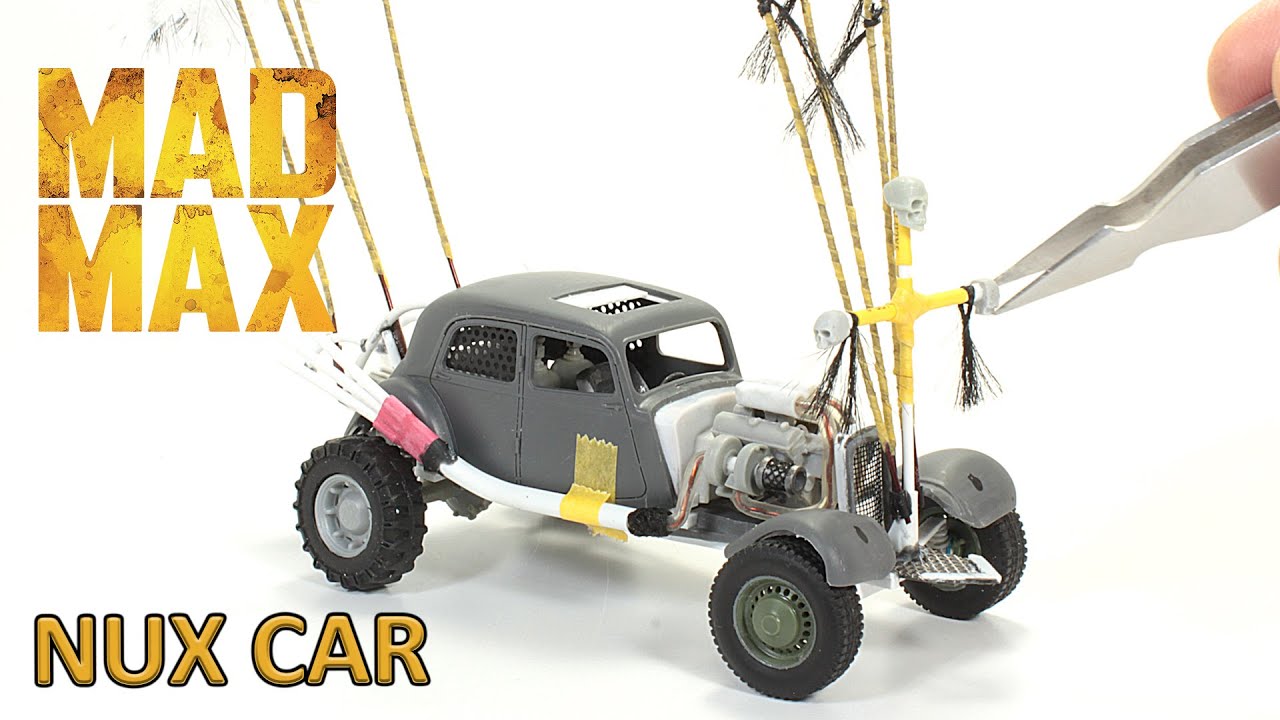 Building Post Apocalyptic Scale Model Car - Mad Max Vehicles (Nux Car ...