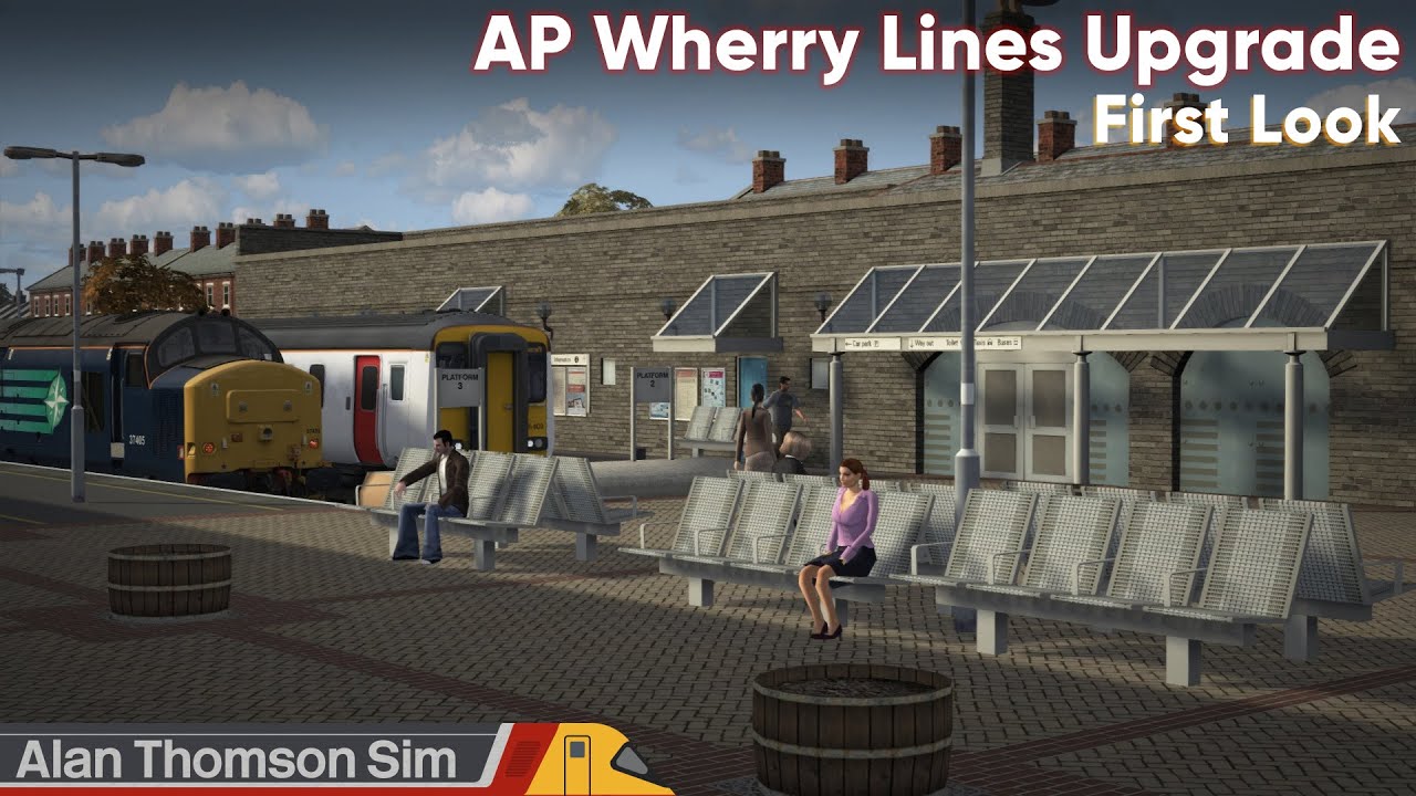Train Simulator 2022: Armstrong Powerhouse Wherry lines Route Upgrade ...