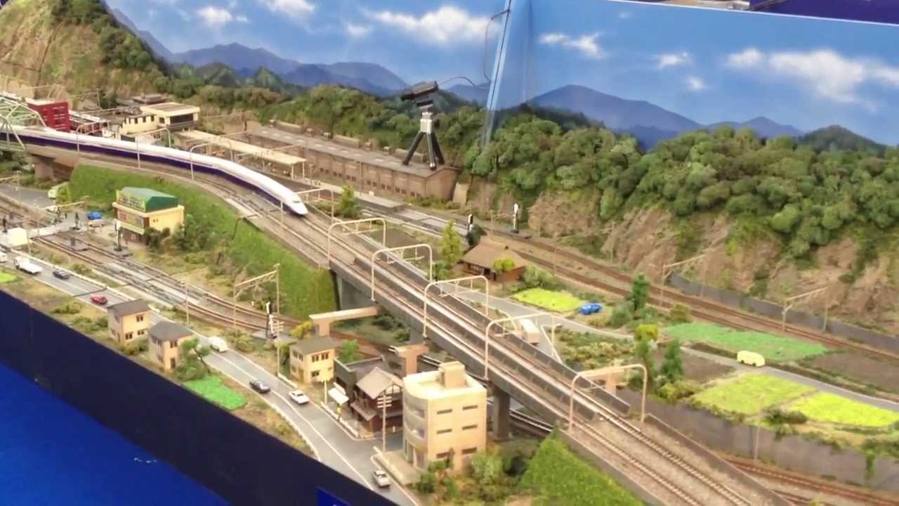 Railway model exhibition (N gauge, Shinkansen, diorama) ｜鉄道模型展（Nゲージ、新幹線 ...