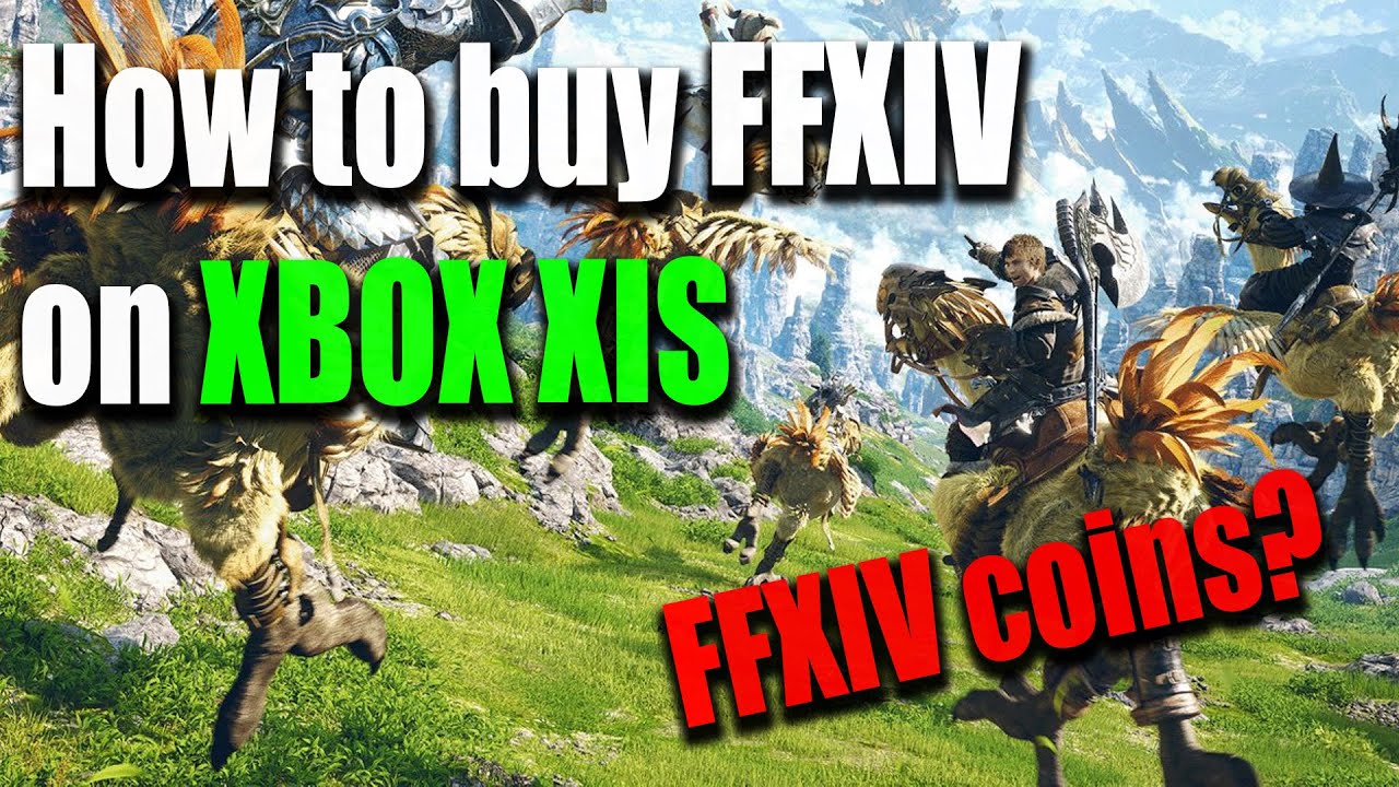 How to buy FFXIV on XBOX XIS...and FFXIV coins? - FFXIV NEWS - YouTube