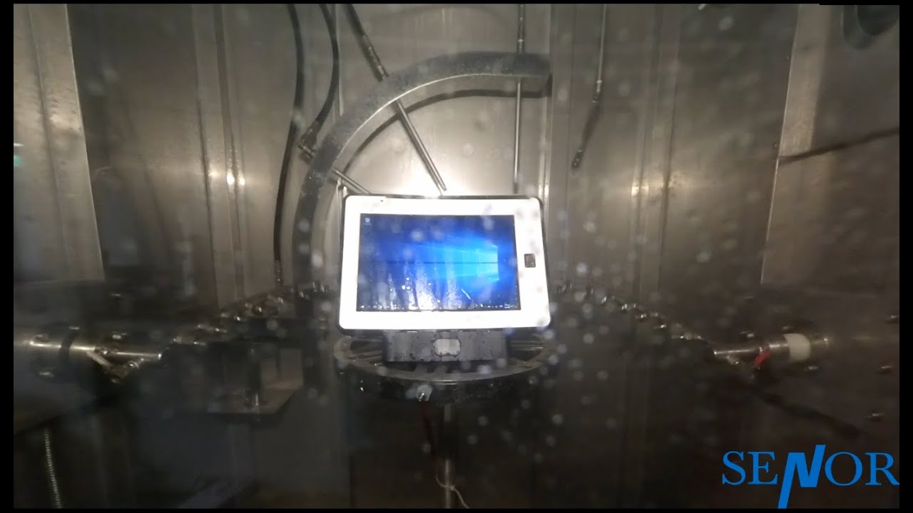 tPOS IP66 Waterproof & Dustproof Test - YouTube