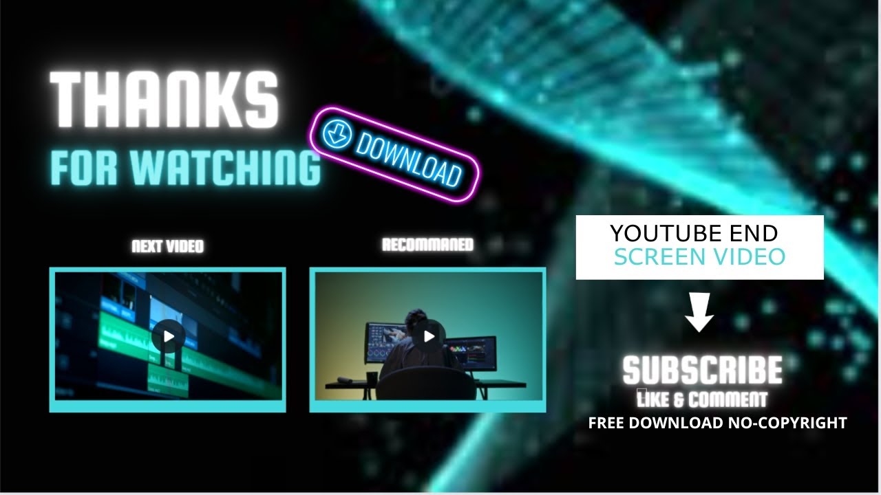 YouTube End Screen Video Free {Download} - YouTube