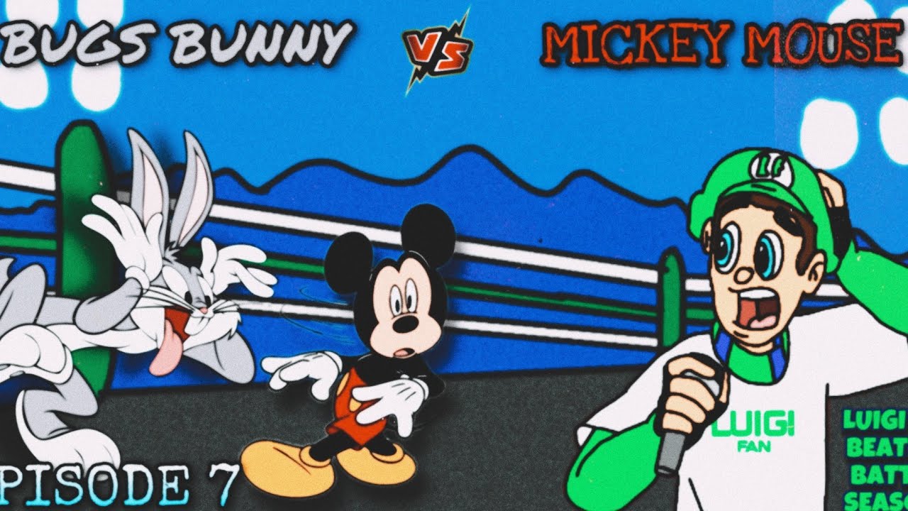 Mickey Mouse Vs Bugs Bunny - Luigi Fan Beatbox Battles Season 3 - YouTube