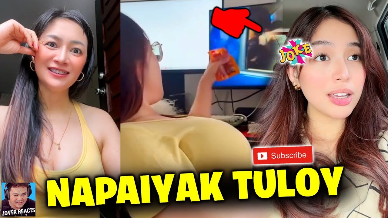 😂 NAPAIYAK TULOY | Random Funny Videos Compilation 2024 | Jover Reacts - YouTube