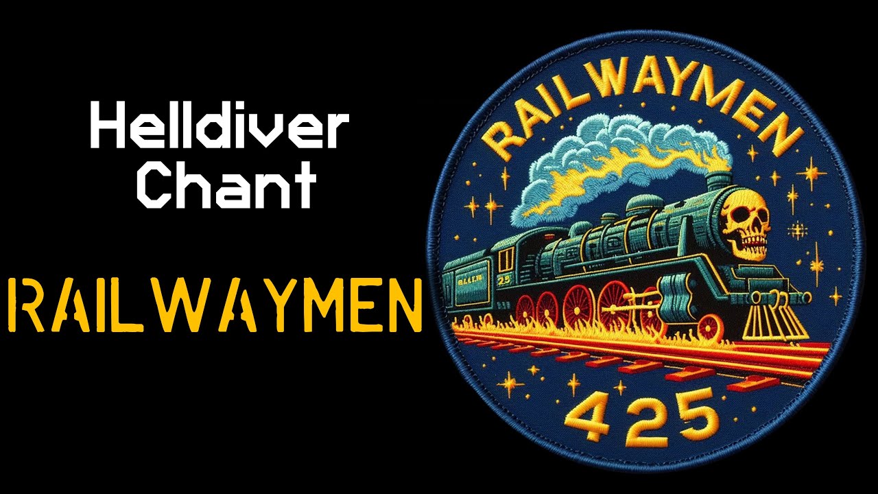 RAILWAYMEN - Railgun Helldiver Dive Chant | Platoon Battle Cry | Helldivers 2 - YouTube Music