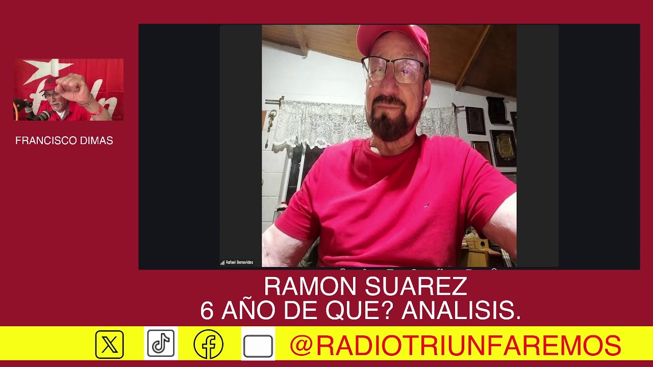 Ramon Suarez, en radio triunfaremos desde el norte de California. - YouTube