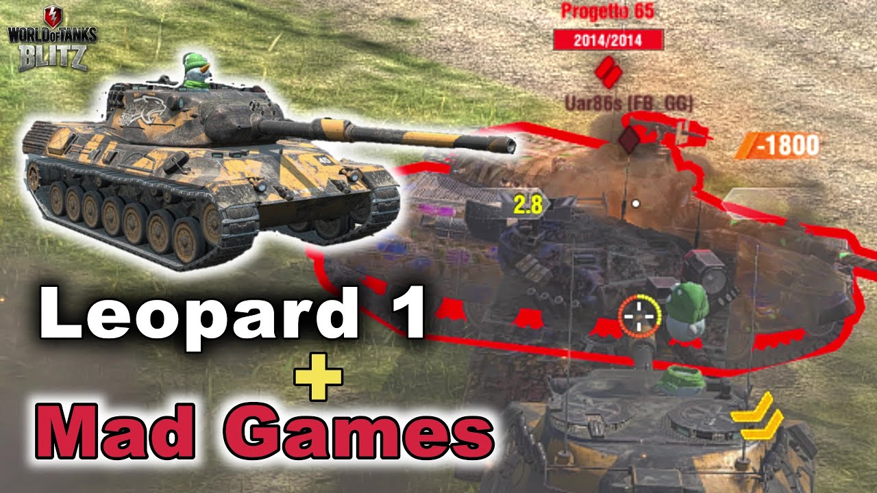 Leopard 1 + Mad Games - YouTube
