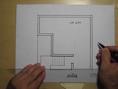 Arch121 Line Weight 05 floor plan example - YouTube