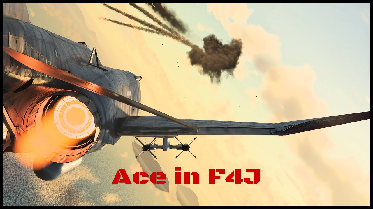 F4J-UK ace (War Thunder) - YouTube
