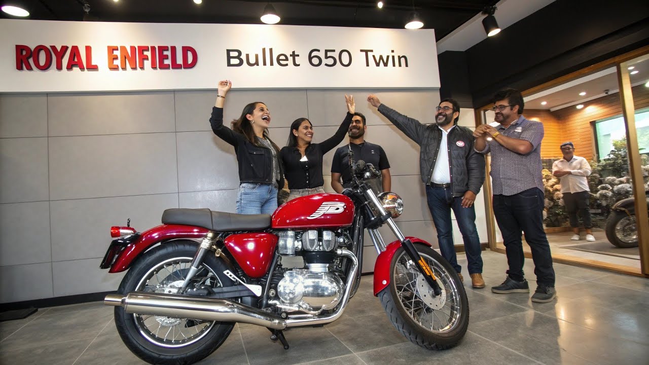 Royal Enfield Bullet 650 Twin finally launched - YouTube