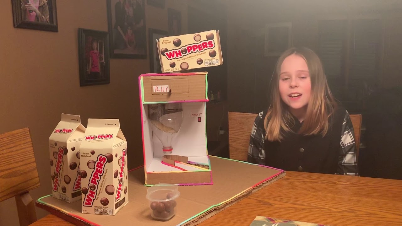 Kerrie's 5th Grade Simple Machine Project - YouTube