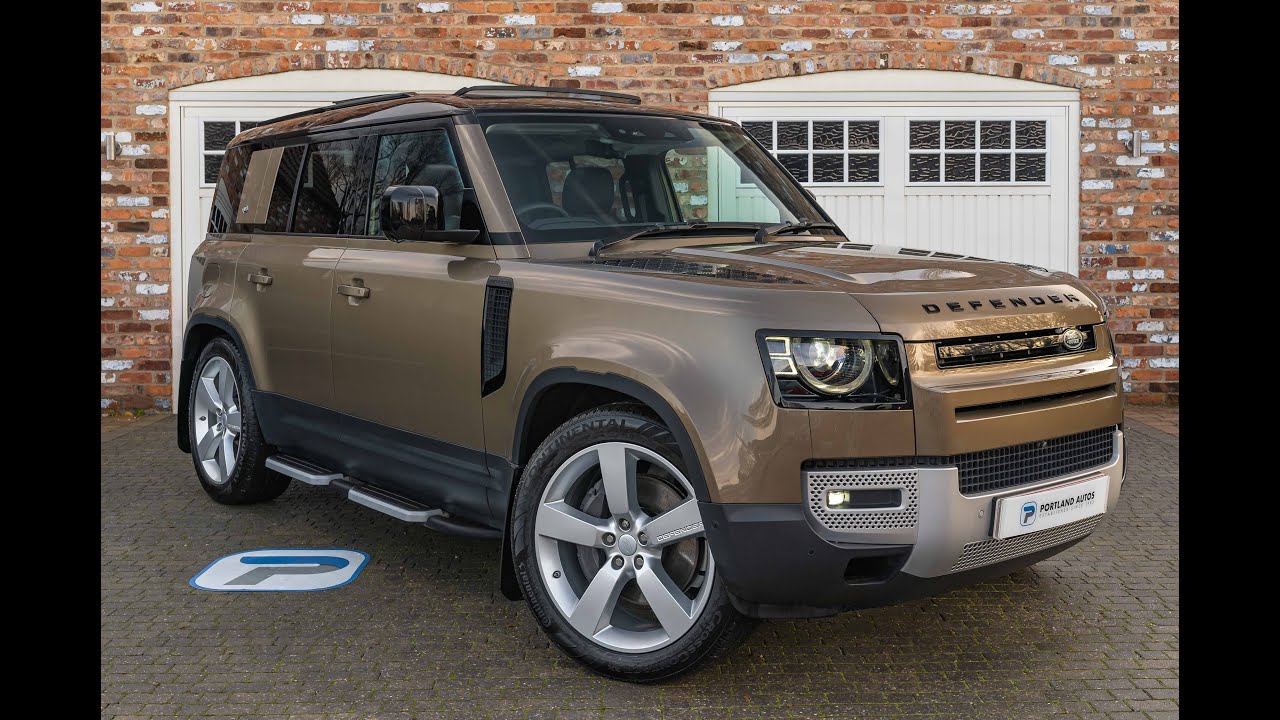 2020/20 LAND ROVER DEFENDER 110 2.0 FIRST EDITION IN GONDWANA BROWN ...