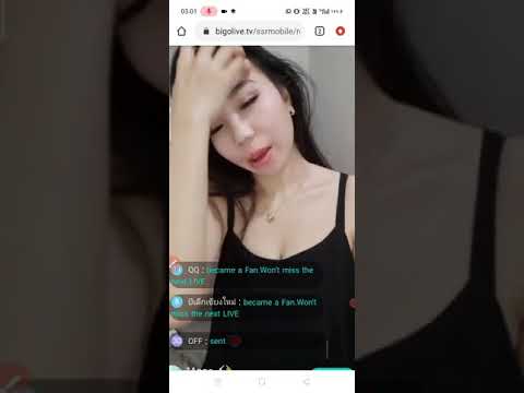 BIGO HOT !! Tante tengtop hitam menggairahkan❤️😍