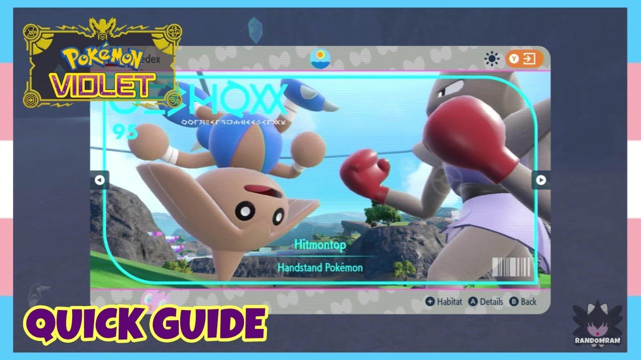 Where To Catch Hitmontop In Pokemon Scarlet & Violet *The Indigo Disk ...