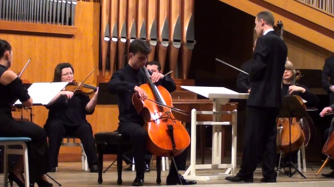 Haydn Cello Concerto in C dur Radu Croitoru p.3 - YouTube