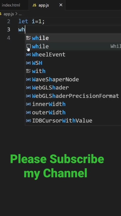 While Loop In Javascript 2023 Javascript Whileloop Javascriptcourse Youtube