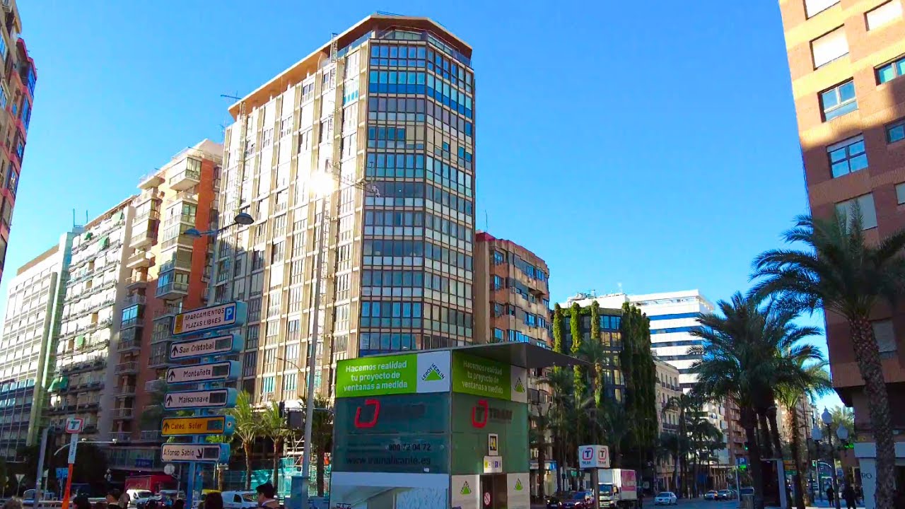 Discovering Spain: Morning Walking Tour Through Alicante Streets, Part ...