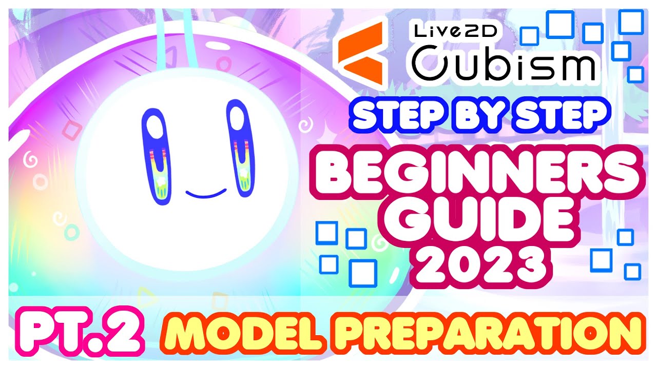 (Pt.2) Art Preparation for Live2D Rigging - Live2D Beginners Guide 2023 ...