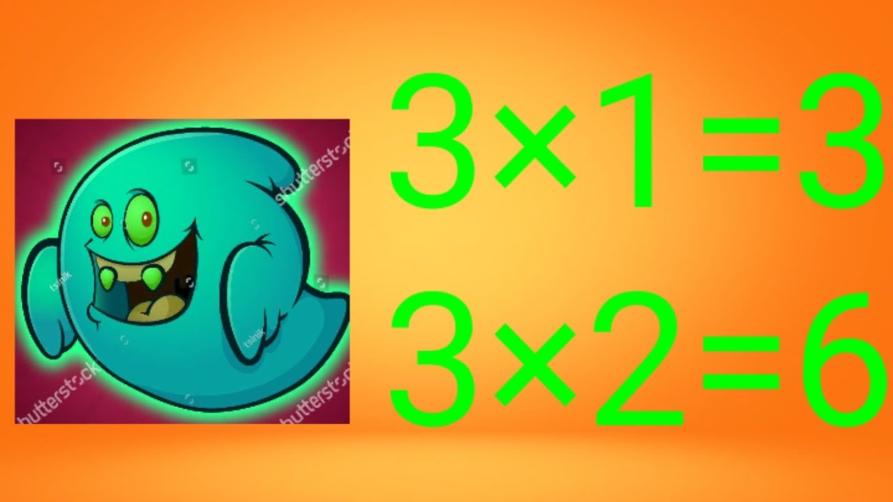 3table 3 Ka Table Hindi Me Learn Table Three Tin Ka Pahada Math Three