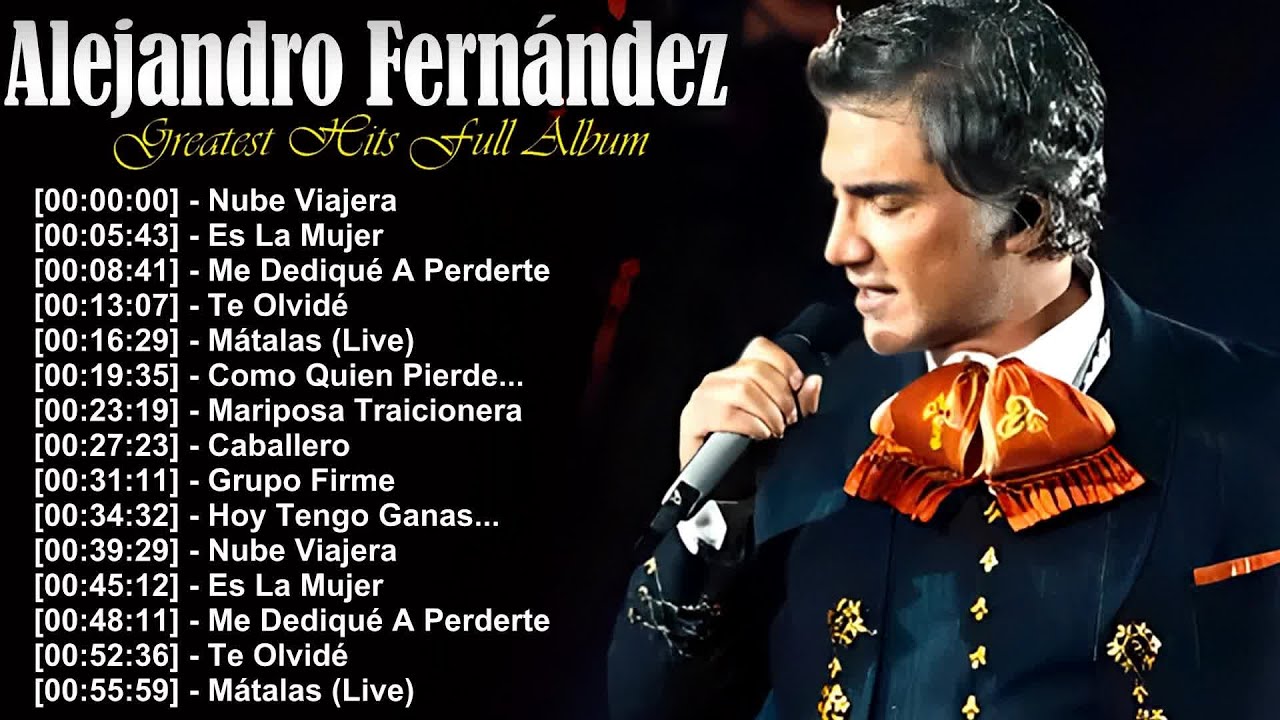 Alejandro Fernández Live in Concert 2025 The Voice of Mexico on Stage ...