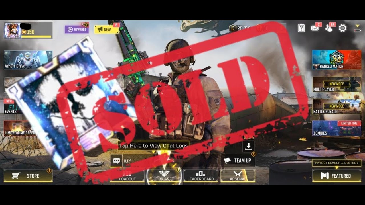 [SOLD] Call of Duty Mobile Account for Sale┃RARE S01(2019) MP LEGENDARY ...